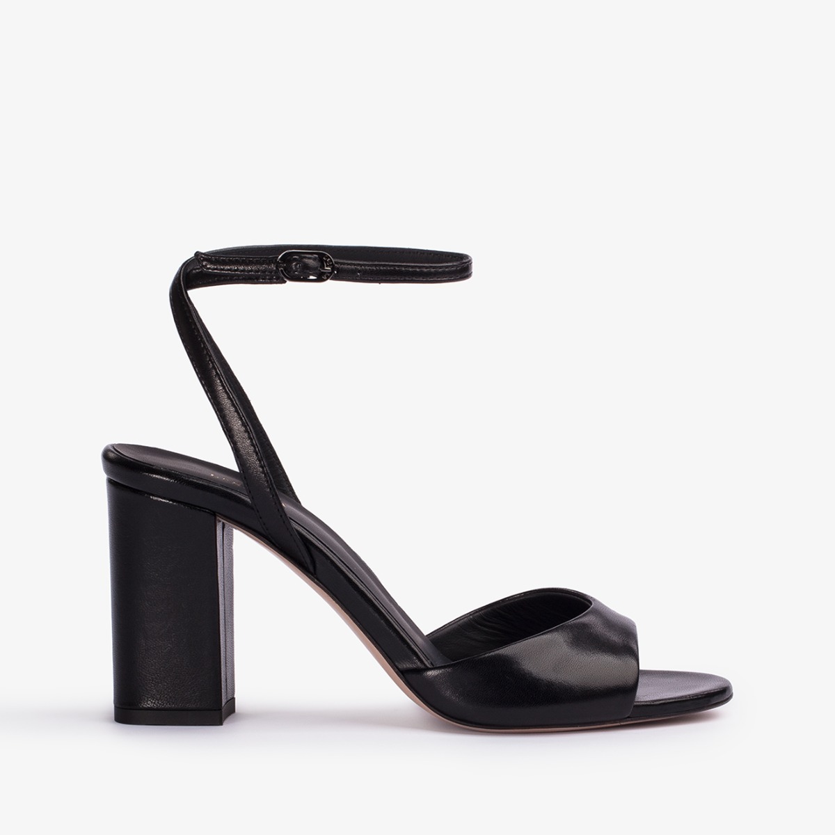 Sandalo pelle nero - Le Silla