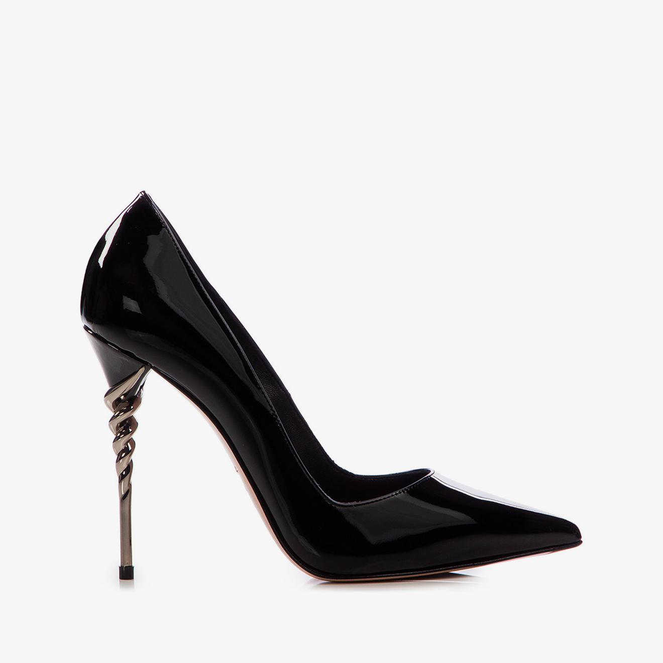 Black patent leather pump - Le Silla