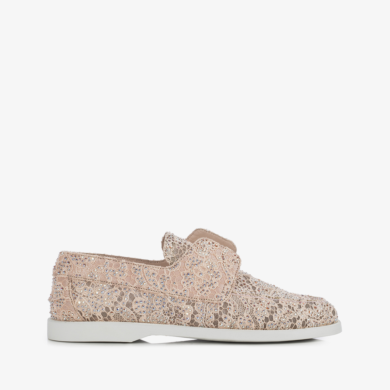 Phard nude lace loafer - Le Silla